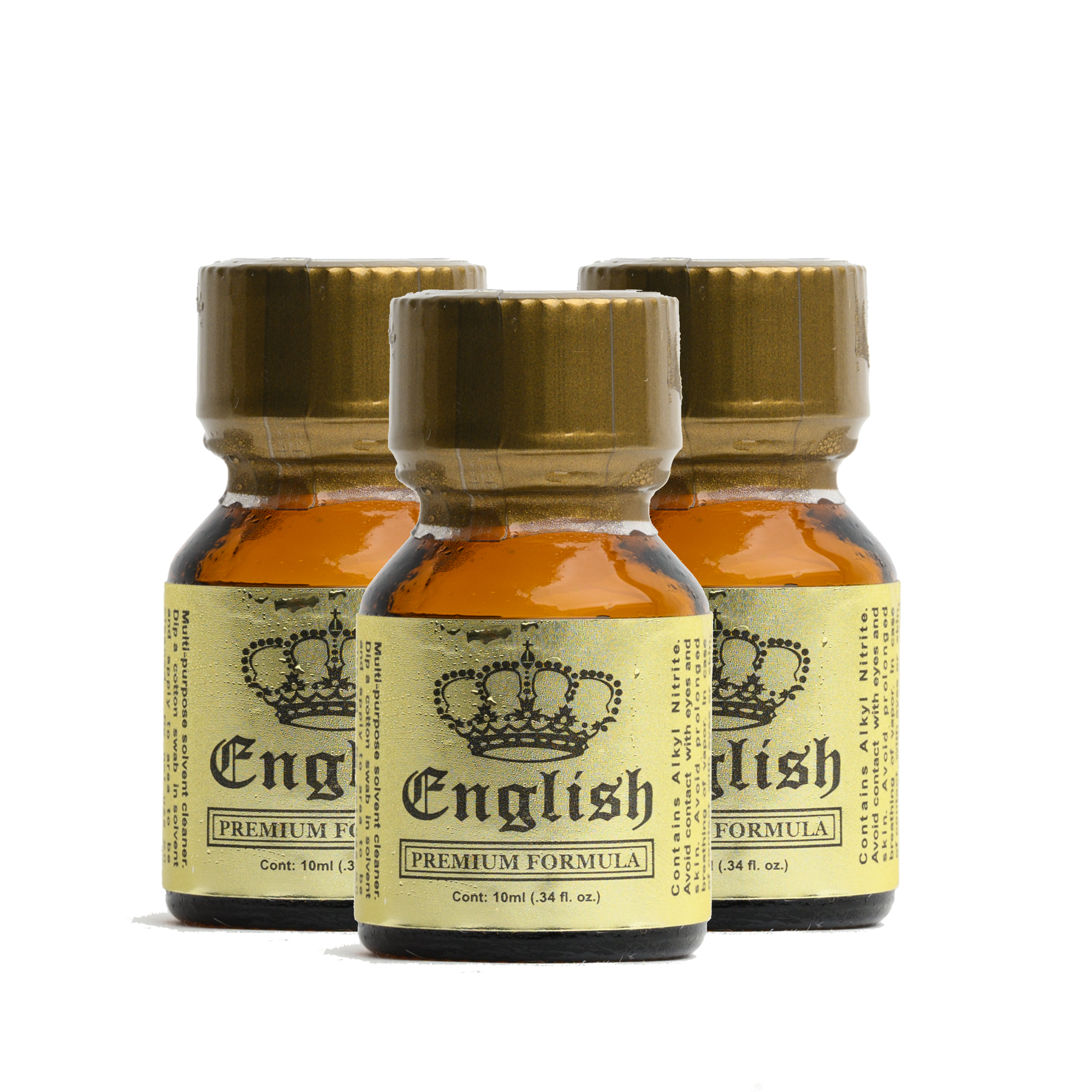 Brown Bottle Superstore: English Gold 10ml 3-Pack