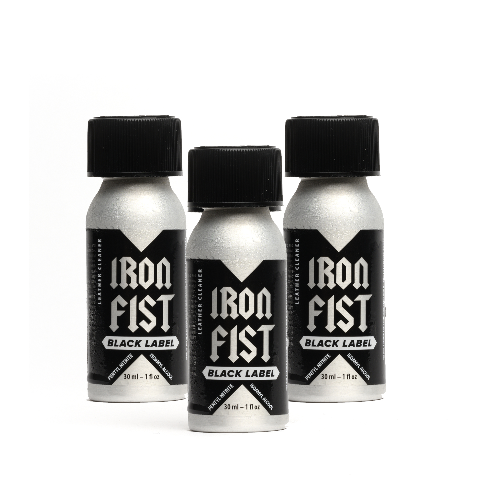Brown Bottle Superstore: Iron Fist Black Label 30ml 3-pack